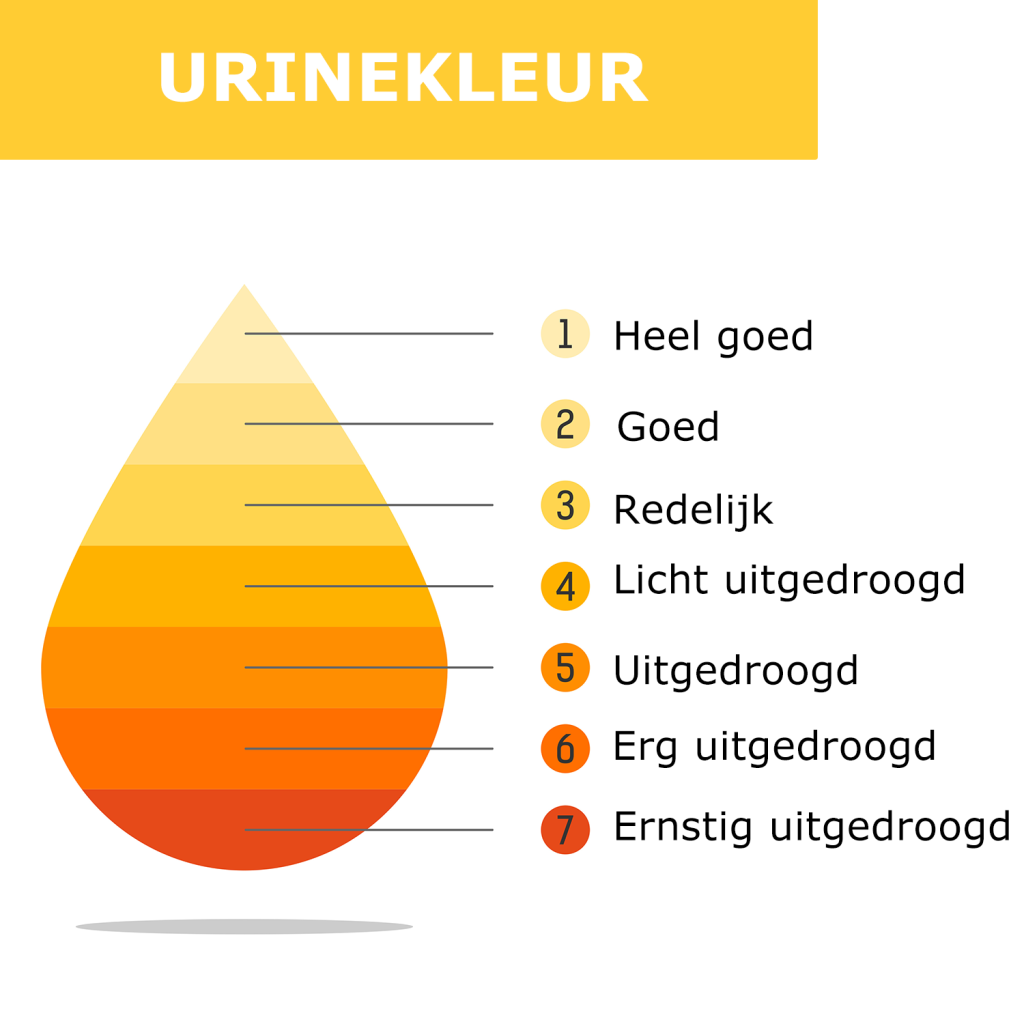 10 symptomen van uitdroging